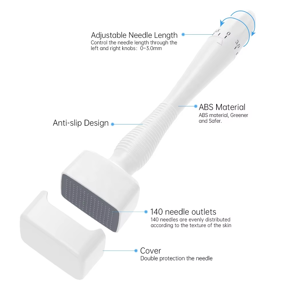 Derma Stamp Microneedle-100/140 Needles - bybomed.com